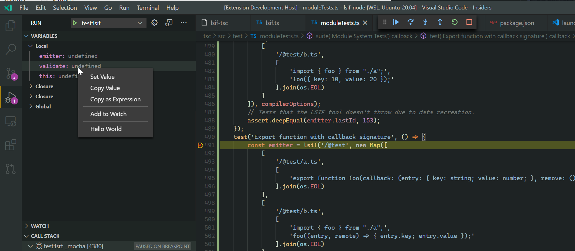 When Clause Not Respected · Issue 105828 · Microsoftvscode · Github