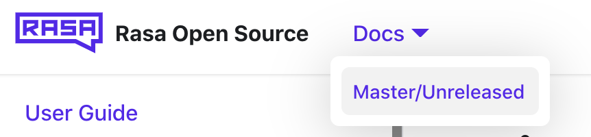 New docs: legacy docs deployment + links · Issue #6339 · RasaHQ/rasa · GitHub