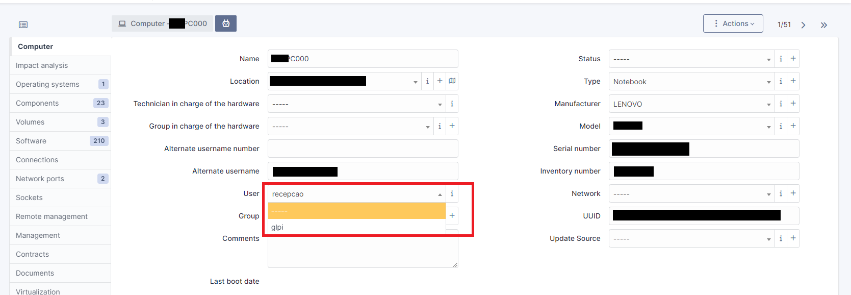 Unable to assign LDAP users to assets · Issue #13589 · glpi-project ...