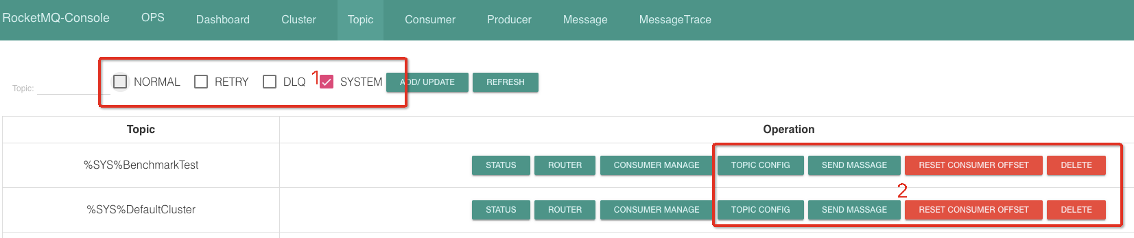 [RMQ-Console] Separate System Topics from Normal topic list · Issue #271 · apache/rocketmq ...