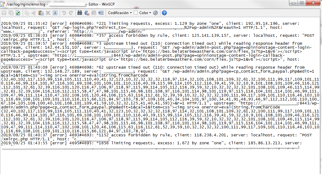 Javascript executed from log visualization · Issue #1112 · engintron/engintron · GitHub