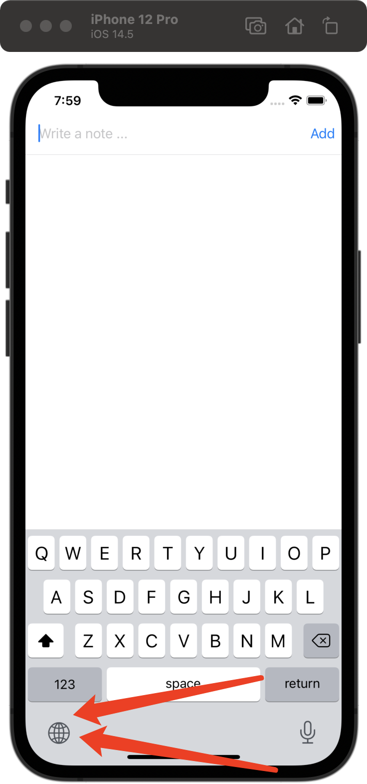 Is it possible to switch custom keyboard and tap keys on it? · Issue ...