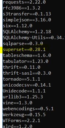 ModuleNotFoundError: No module named 'superset.cli'; 'superset' is not a package flask fab ...