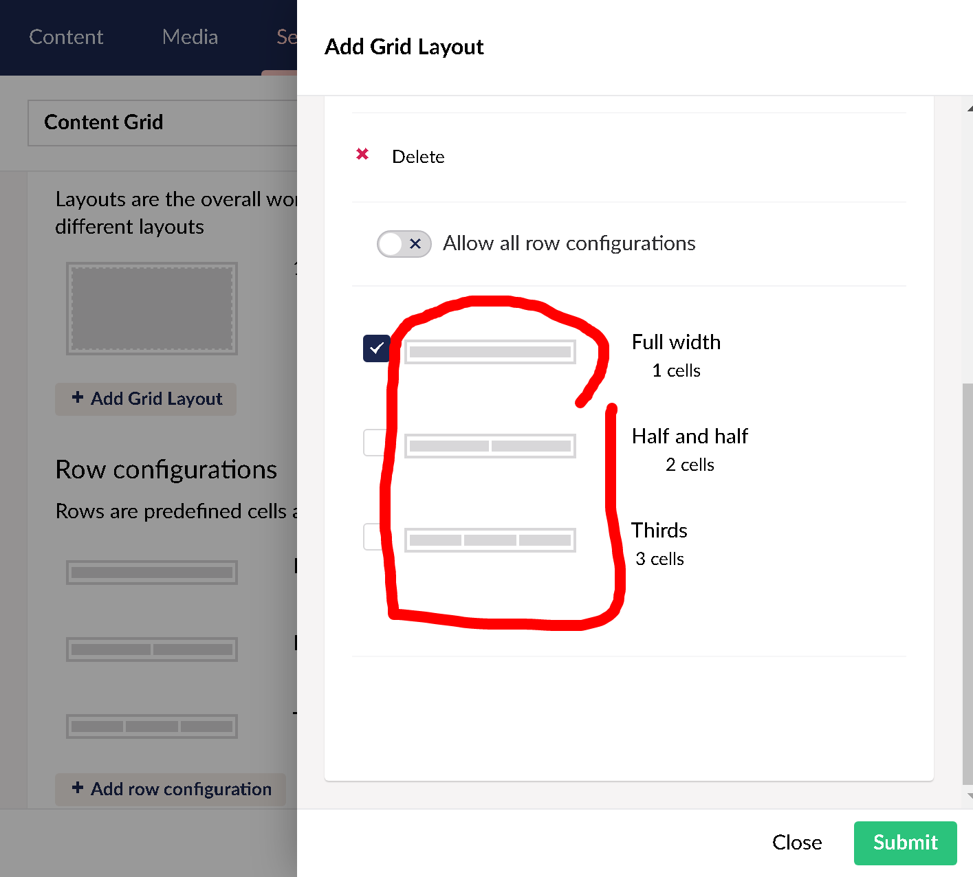 Grid: Layoutconfig improvements by BatJan · Pull Request #9053 · umbraco/Umbraco-CMS · GitHub