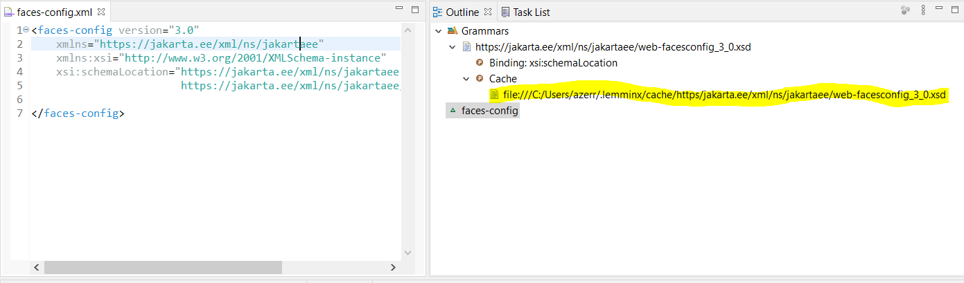 validation claims error in jakartaee_9.xsd · Issue #1042 · eclipse-lemminx/lemminx · GitHub