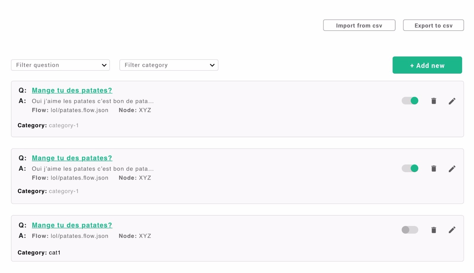 Implement QnA-module UI · Issue #902 · botpress/botpress · GitHub