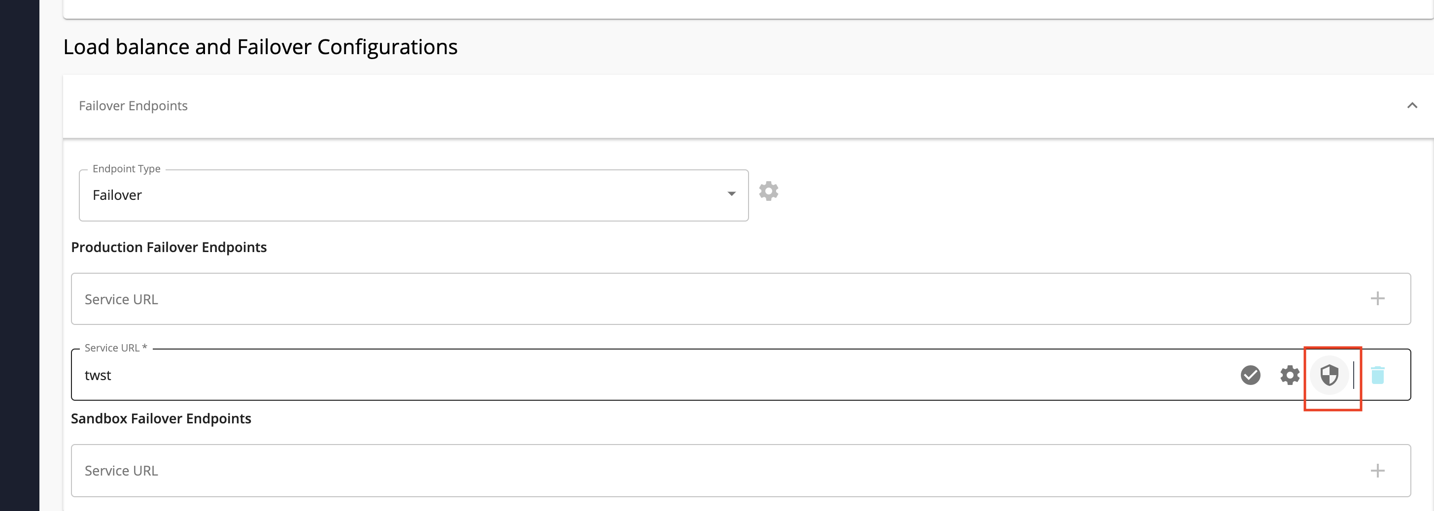 Endpoint Security Configurations not working for Load balanced/ Failover endpoints · Issue ...