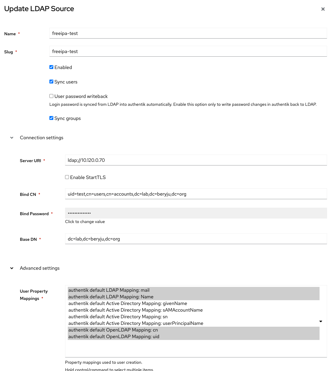 FreeIPA LDAP Source · Issue #981 · goauthentik/authentik · GitHub