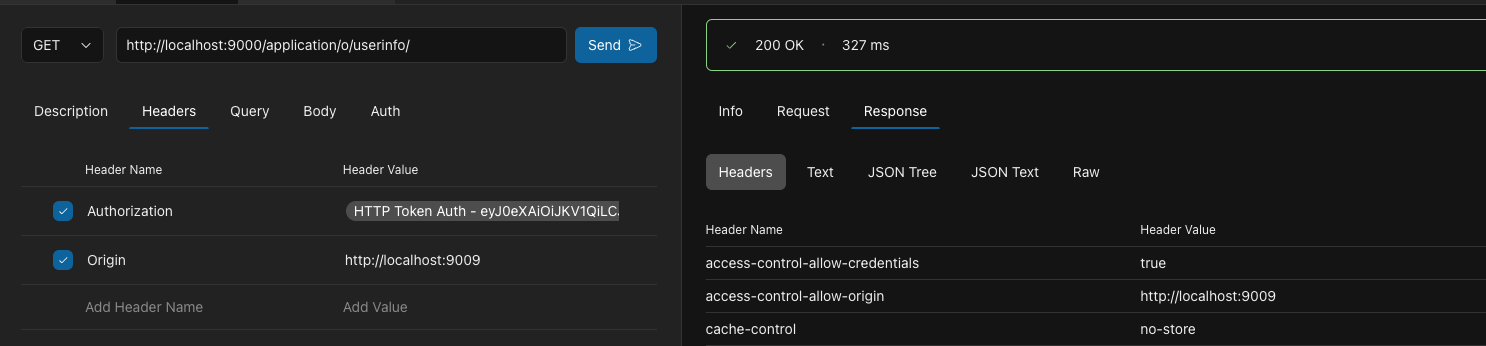`userinfo` Endpoint Missing Cors Headers · Issue 3565 · Goauthentik