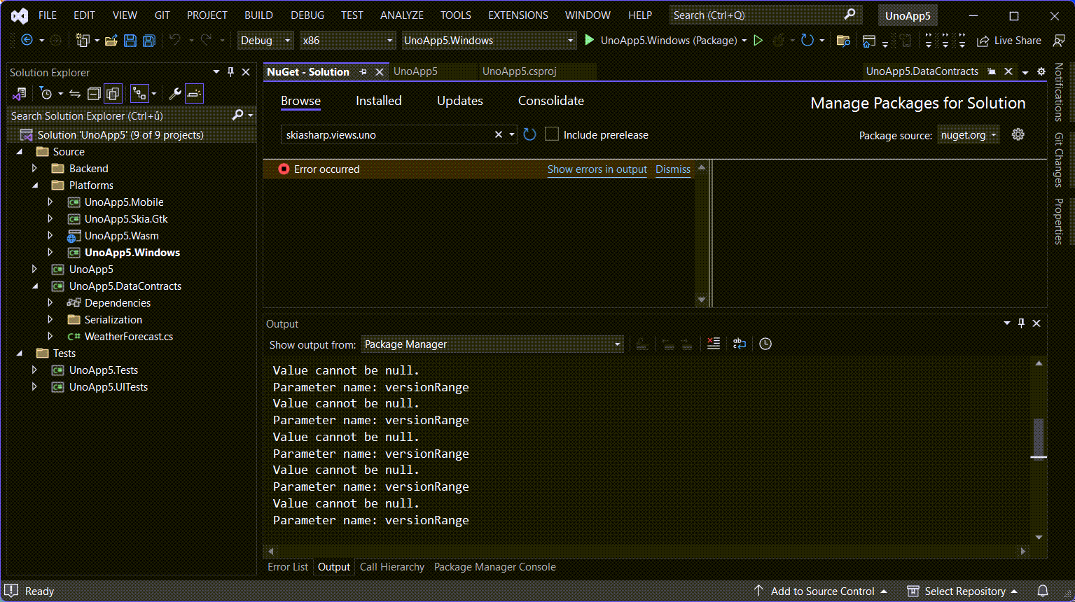 adding SkiaSharp.Views.Uno Nuget package to a Uno Platform app · Issue #2459 · mono/SkiaSharp ...