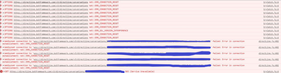 Intermittent Service · Issue #1288 · microsoft/BotFramework-WebChat ...