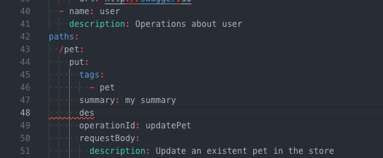 Swaggereditornext Autocompletion Doesnt Work Under Path · Issue 4217 · Swagger Apiswagger 