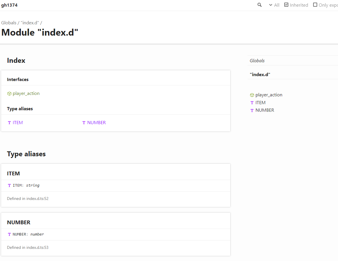 An Implementation Cannot Be Declared In Ambient Contexts · Issue 1374 · Typestrongtypedoc
