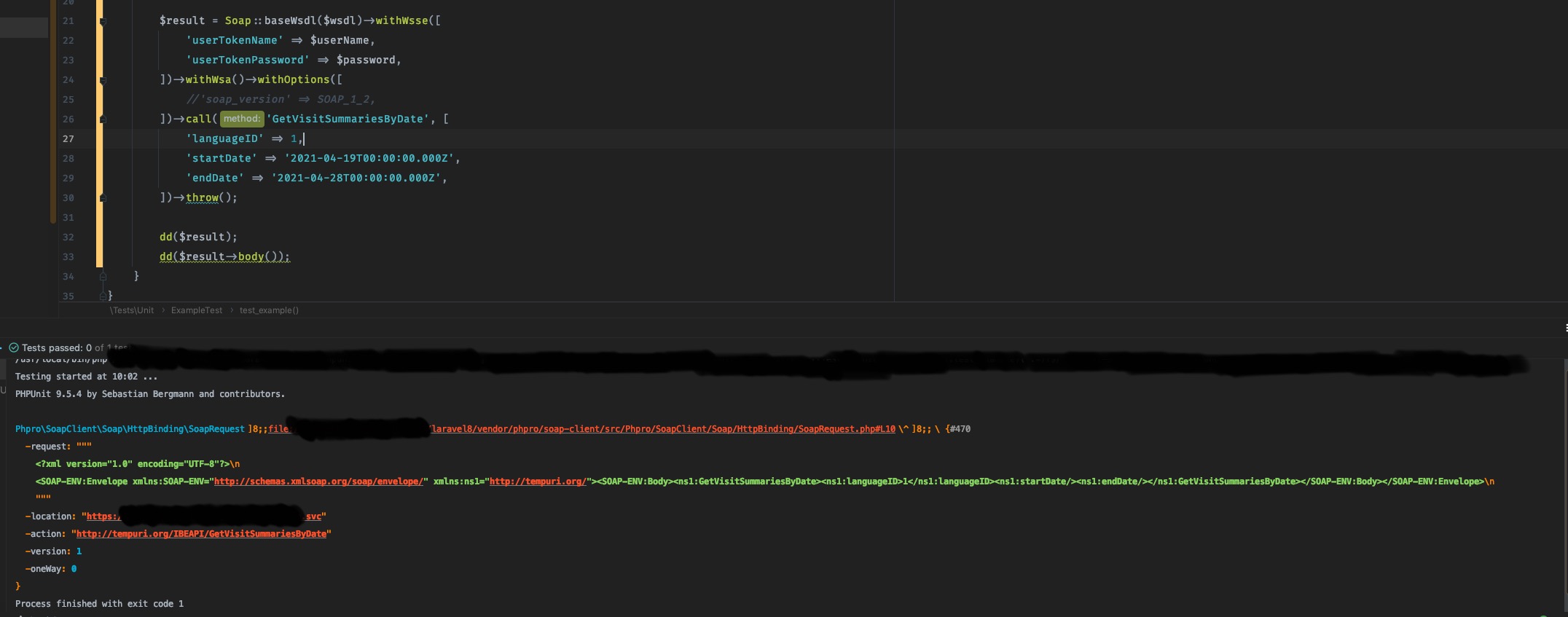 400 Bad Request, XML not as expected · Issue #126 · CodeDredd/laravel-soap · GitHub