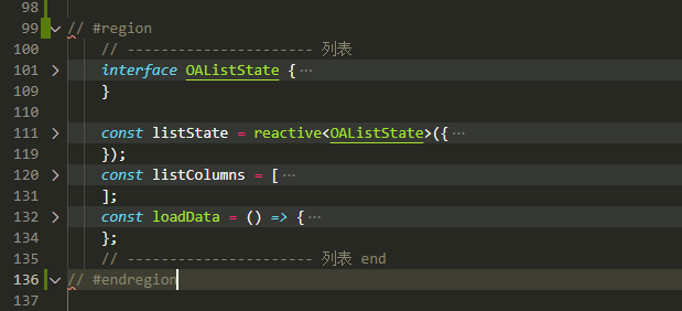 Folding annotation "#region" must be in the line-start? · Issue #127127 ...