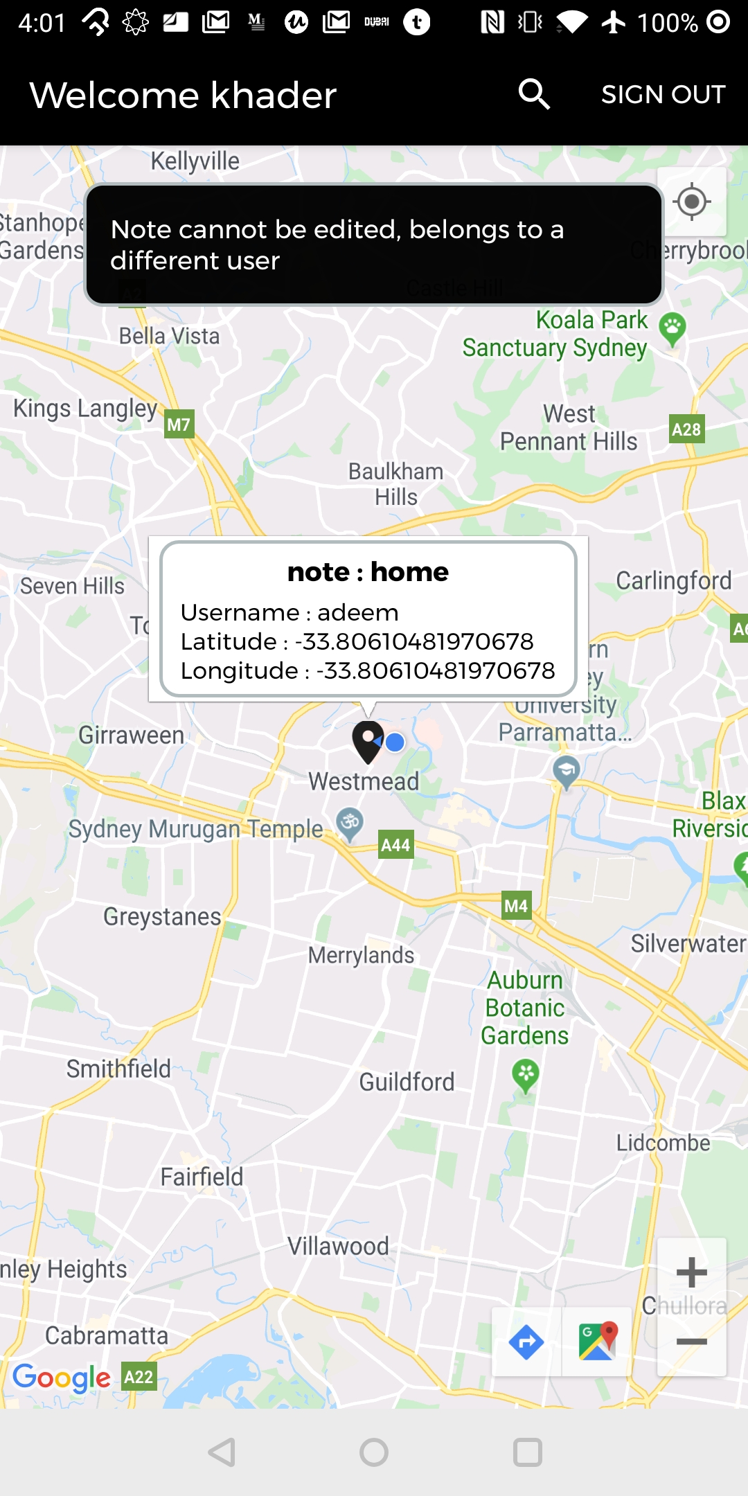 GitHub - maquadir/LandmarkRemark