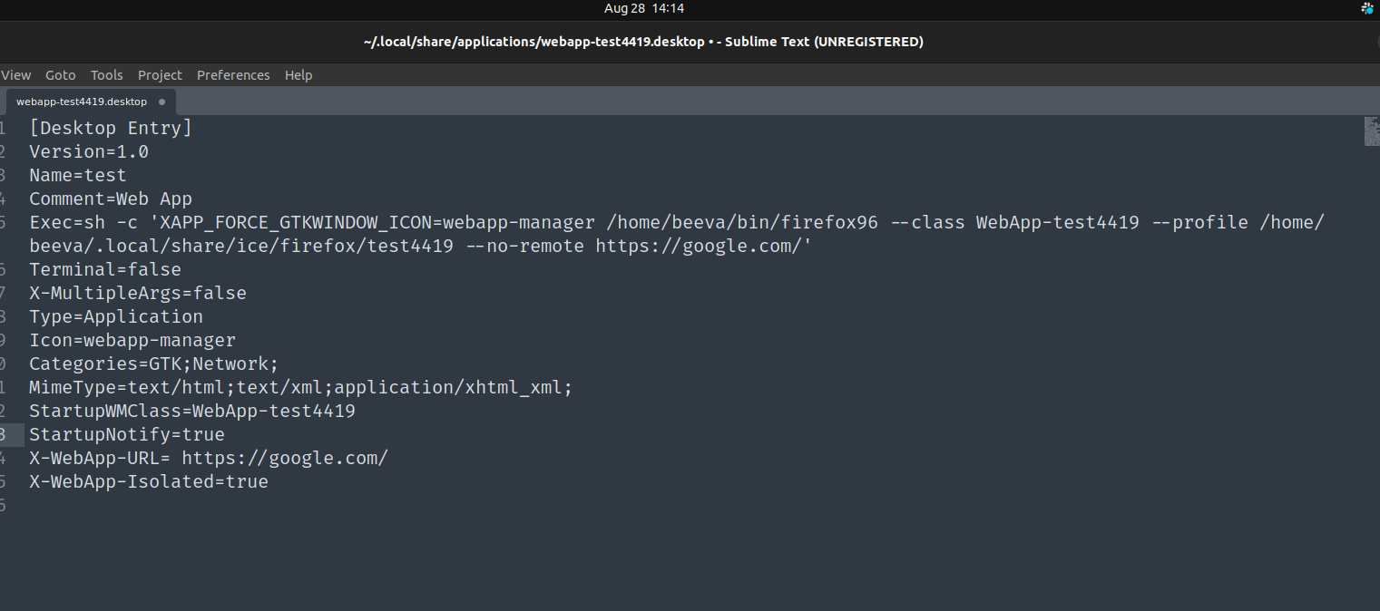 Firefox Workaround · Issue #199 · linuxmint/webapp-manager · GitHub