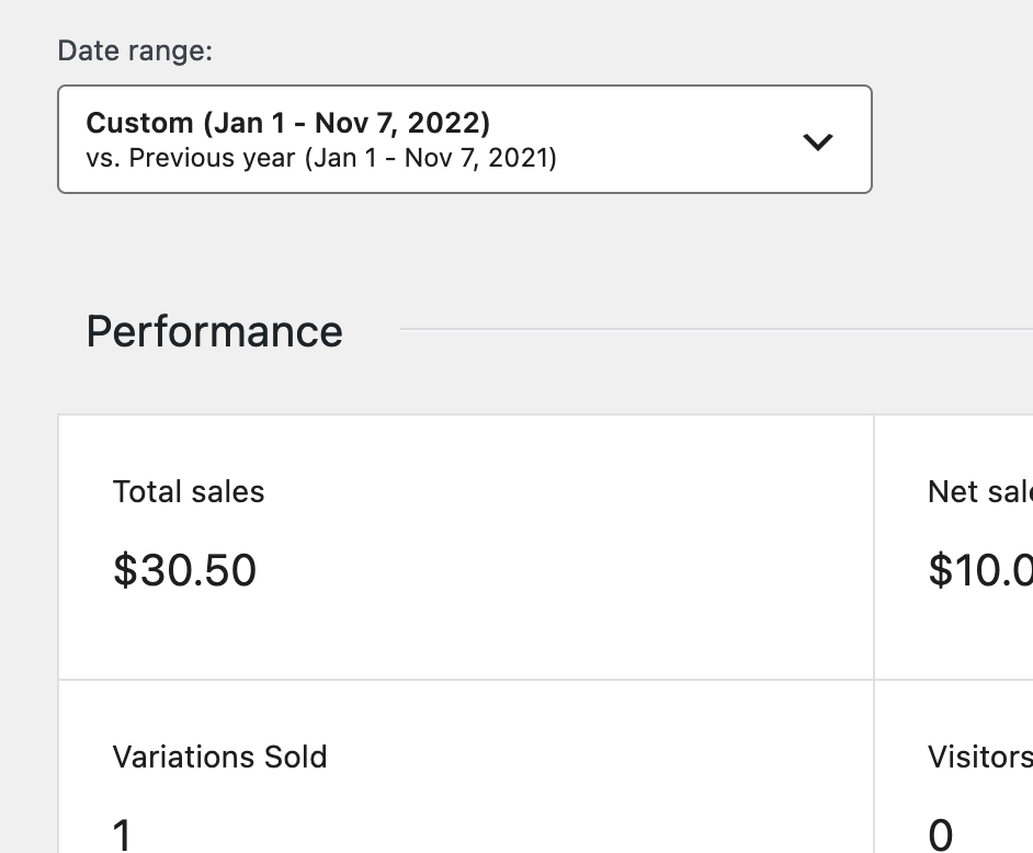 Analytics Custom Date Range · Issue #35509 · woocommerce/woocommerce · GitHub