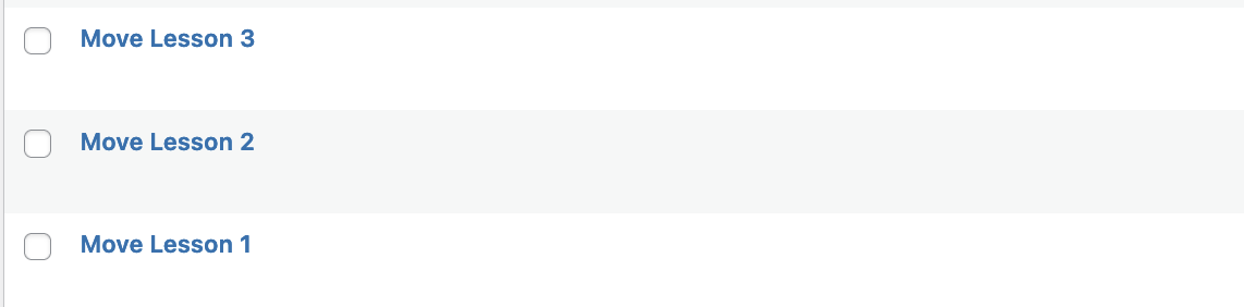 Bulk edit move lessons to new course not working · Issue #6499 · Automattic/sensei · GitHub