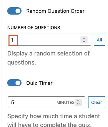 Quiz Timer Shows Number Of All Questions · Issue 6541 · Automatticsensei · Github