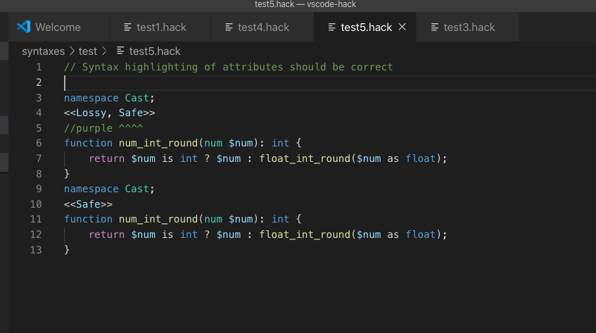 Syntax highlighting of User Attributes is inconsistent · Issue #63 ...