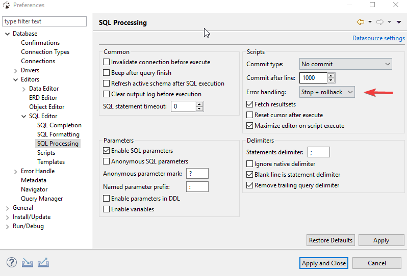 Error repeats until I reconnect · Issue #5413 · dbeaver/dbeaver · GitHub