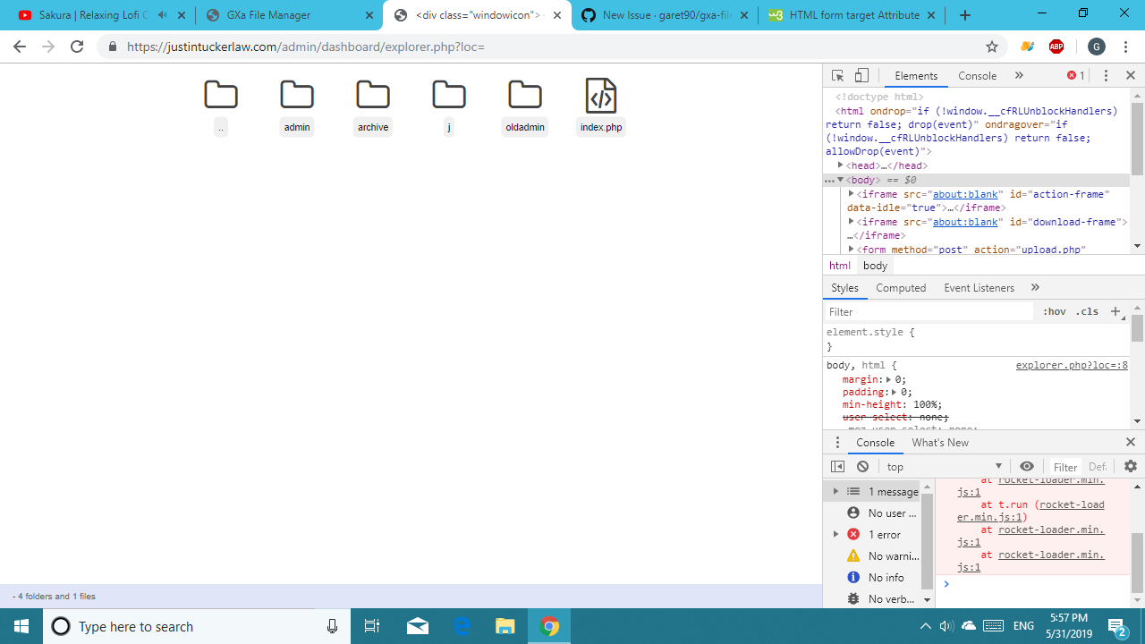 Able to access files via removing "/" from the beginning of location ...