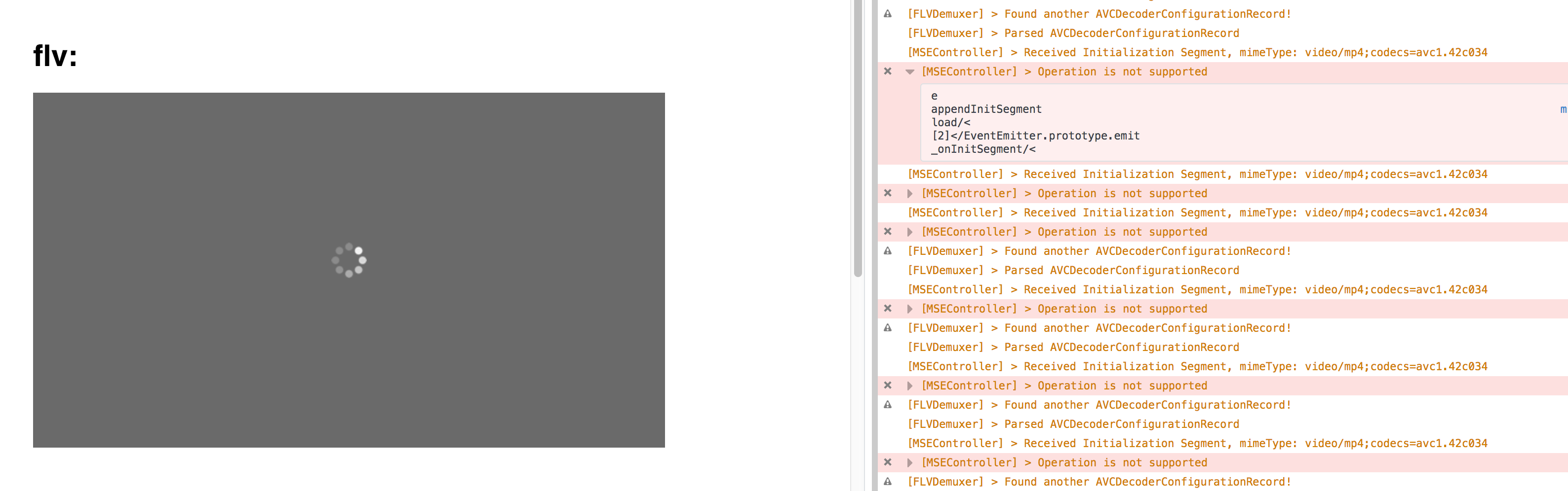 firefox最新版本 用flv.js播放不了 · Issue #229 · bilibili/flv.js · GitHub