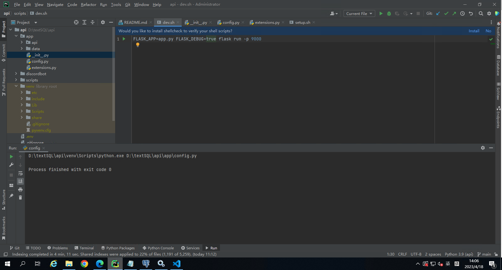 I need help! I cant't find out app.py file, how to run api thanks · Issue #127 · caesarHQ ...