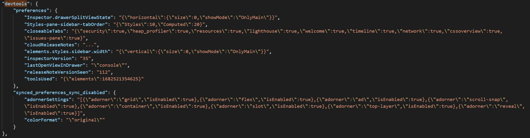 Can we programmatically change DevTools's settings? · Issue #3441 · MicrosoftEdge ...