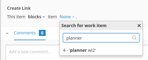 Link sub-menu unable to search for work item titles with special characters · Issue #4288 ...