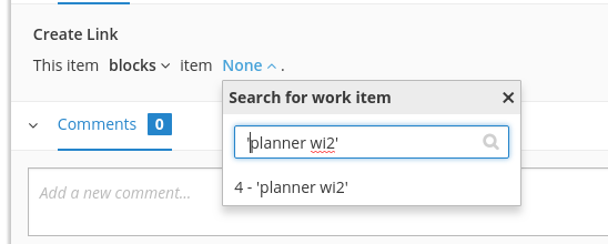 Link sub-menu unable to search for work item titles with special characters · Issue #4288 ...