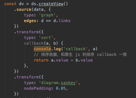 桑基图如何进行自定义排序 · Issue #2243 · antvis/G2 · GitHub