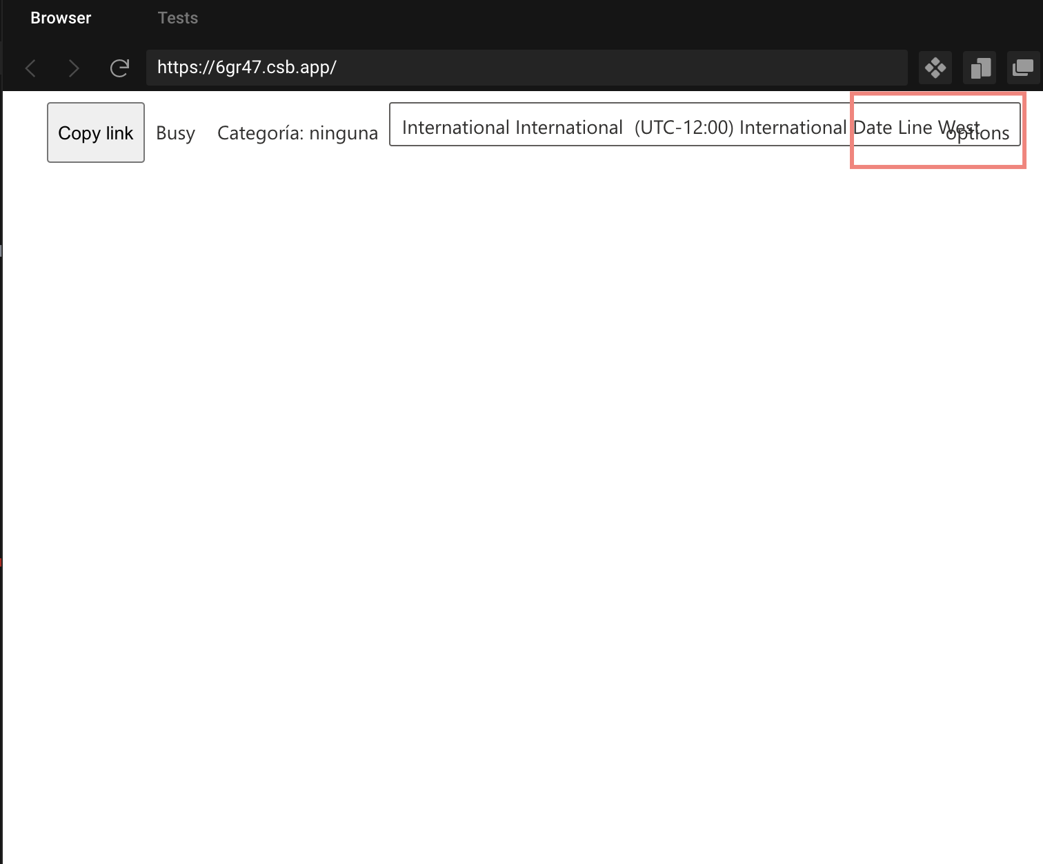 Dropdown component used inside the CommandBar component is getting overlapped with the far items ...