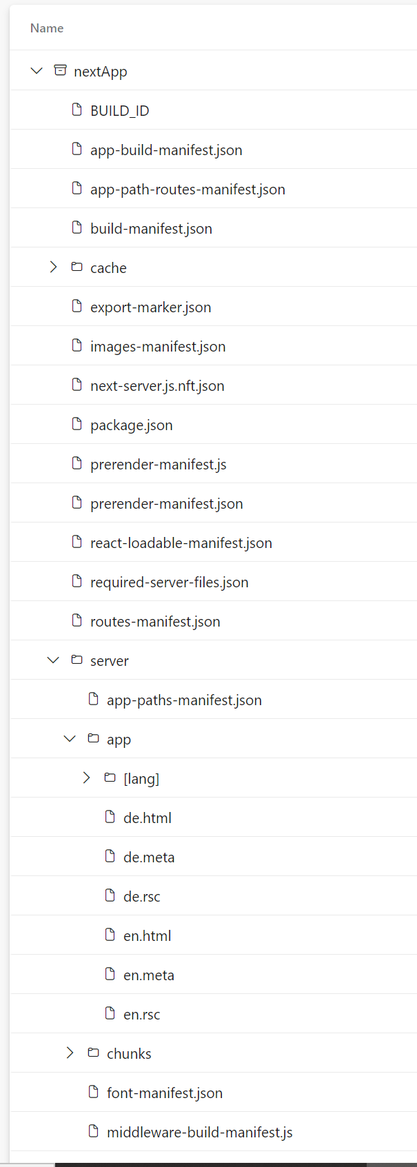 Next.js 13 SSR deployment shows 500 Internal Server error when accessed - not when run in local ...