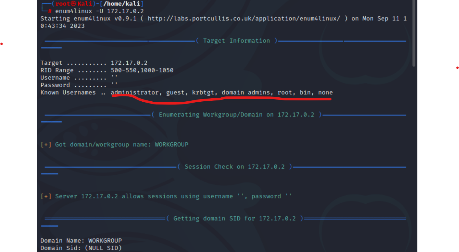Github Mertangysmb Vulnerabilities With Enum4linux Scanning Smb Vulnerabilities With Enumlinux