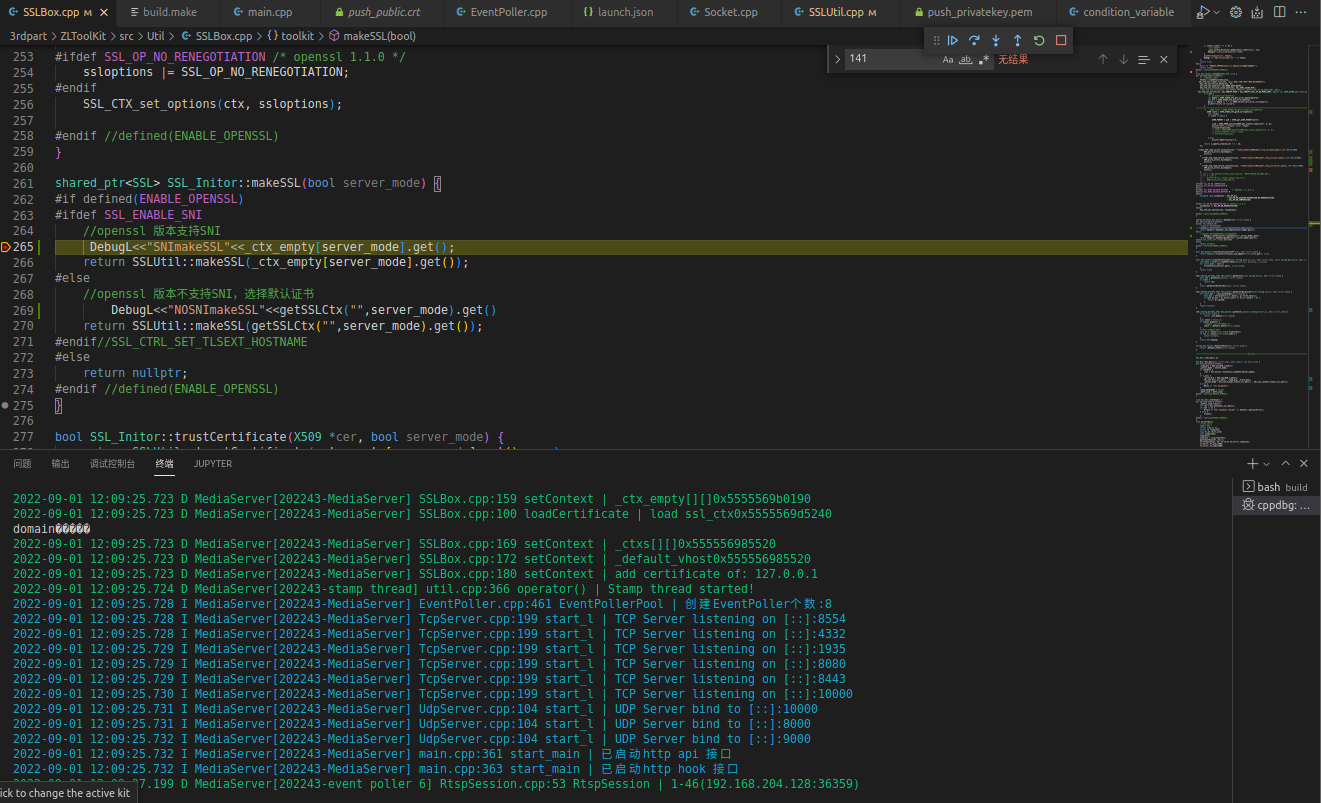 SSL_ENABLE_SNI导致CTX为空 · Issue #1928 · ZLMediaKit/ZLMediaKit · GitHub