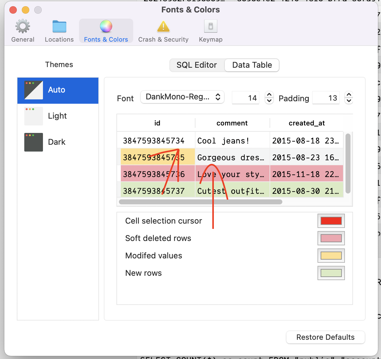 [Feature Request] Customize normal rows color · Issue #2448 · TablePlus/TablePlus · GitHub