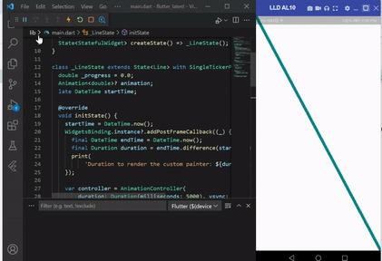 Finding a Flutter widget has been rendered or not after animation ...