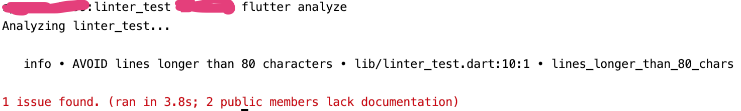 Linter Error Not Found With Flutter Analyze Command · Issue 62483 · Flutterflutter · Github