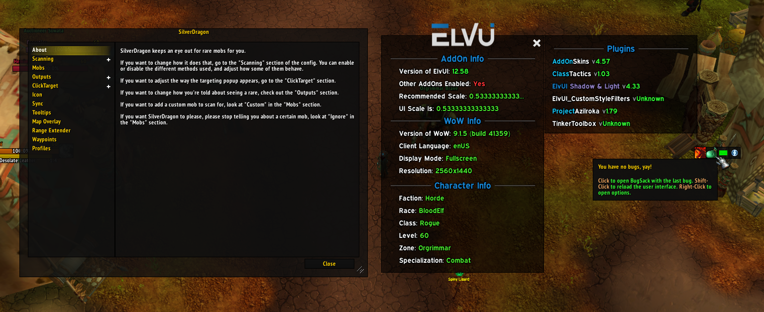 [Retail Bug Report] Compatibility issue with SilverDragon · Issue #119 · tukui-org/ElvUI · GitHub