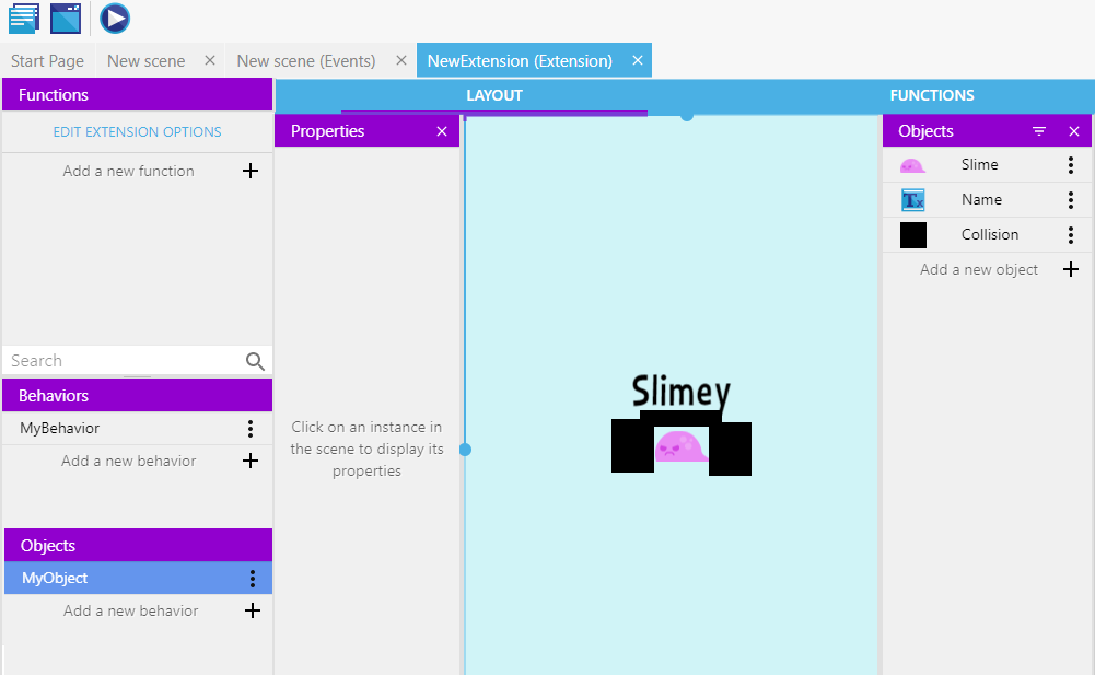 Extensions objects · Issue #2255 · 4ian/GDevelop · GitHub
