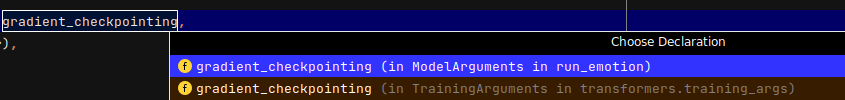 argument --gradient_checkpointing: conflicting option string: --gradient_checkpointing · Issue ...
