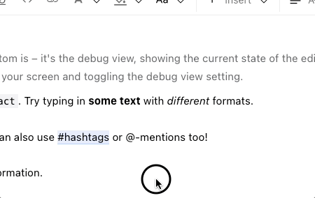 Bug: Triple-click selections have incorrect format · Issue #3784 · facebook/lexical · GitHub
