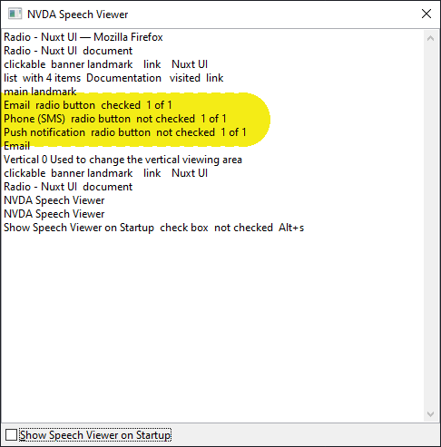 Radios which share a model should have the same name · Issue #684 · nuxt/ui · GitHub