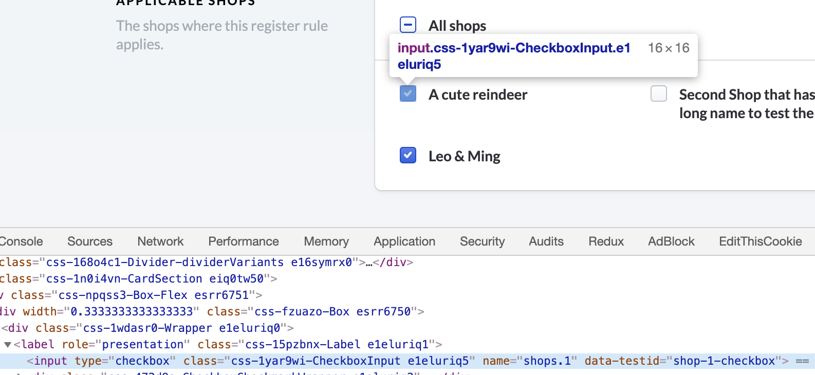 checkboxes names using dot `.` notation and numbers to be returned as ...