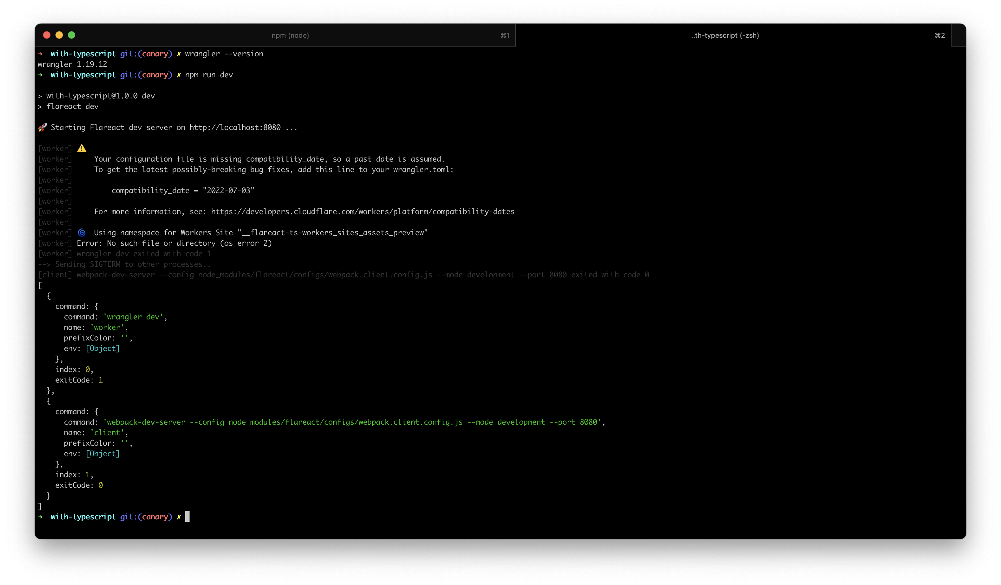 with-typescript example does not work · Issue #238 · flareact/flareact · GitHub