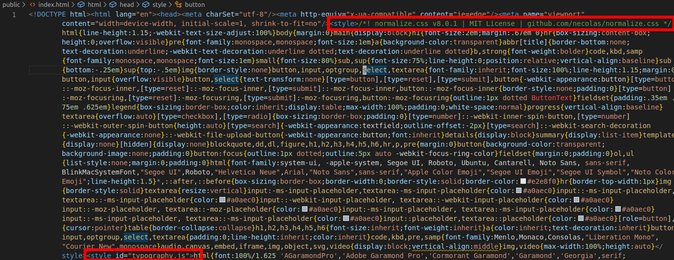 Injecting CSS reset before typography.js styles? · Issue #23039 · gatsbyjs/gatsby · GitHub