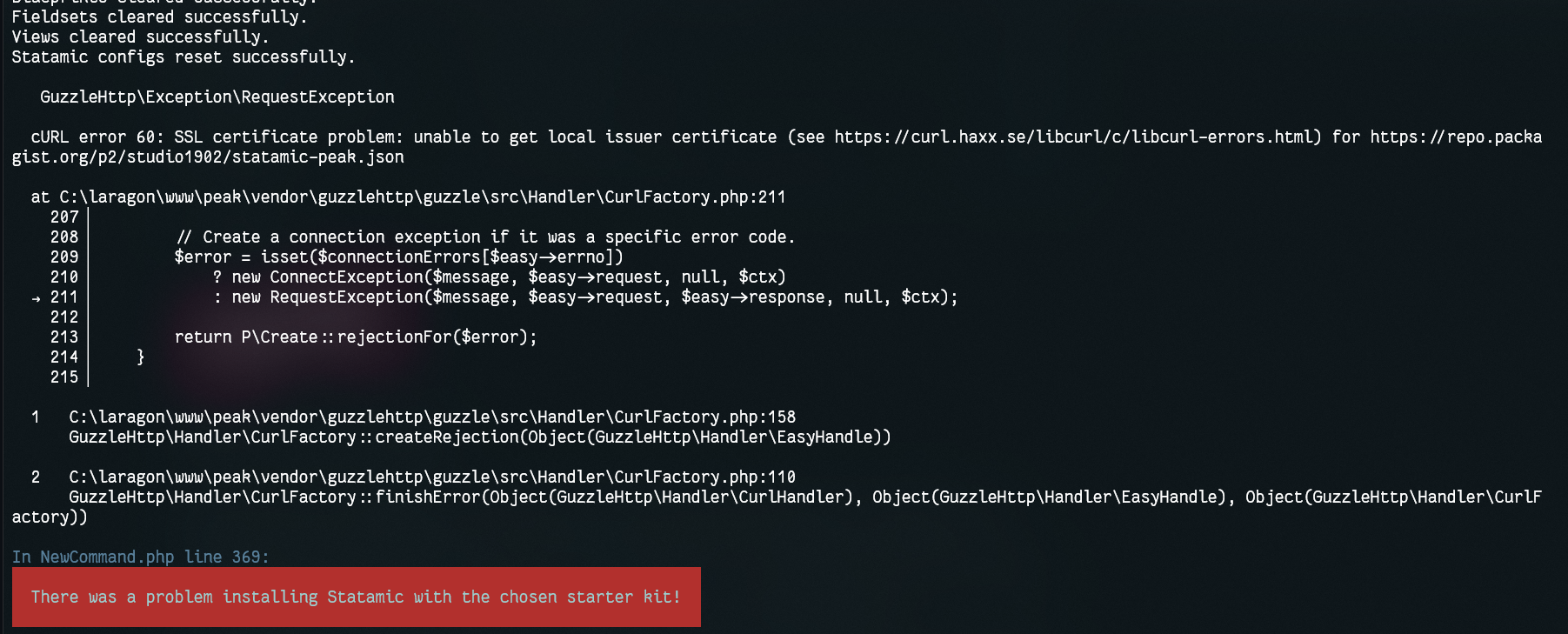 404 on packagist · Issue #147 · studio1902/statamic-peak · GitHub