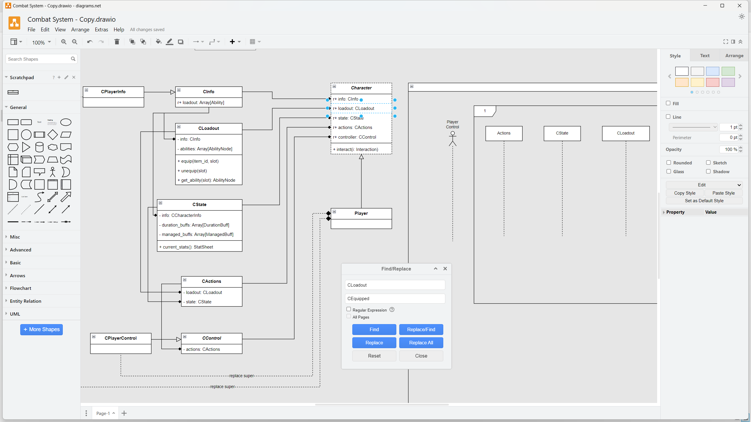 Find and Replace stops working when used once · Issue #3616 · jgraph ...